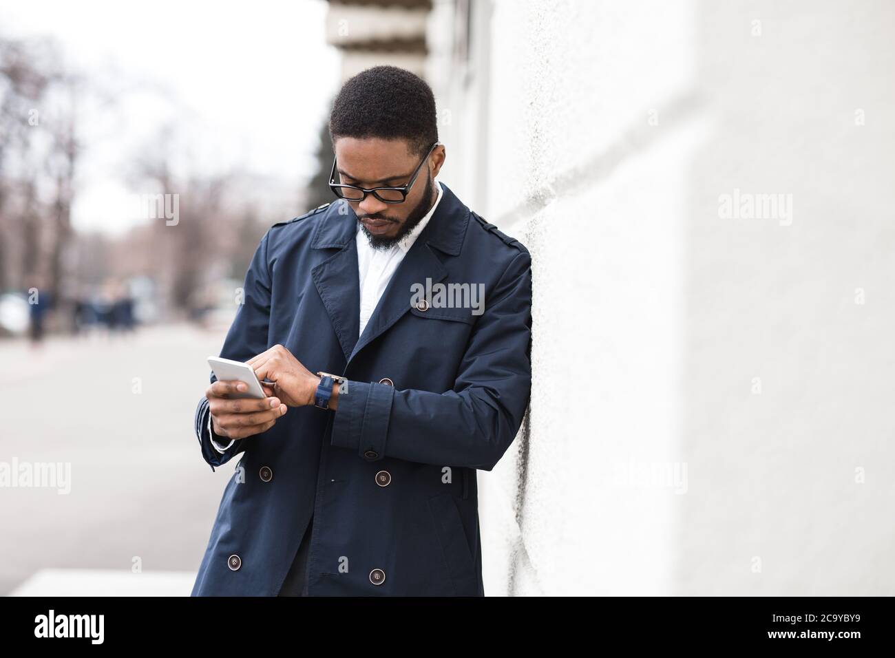 Wrist watch outside man hi-res stock photography and images - Alamy