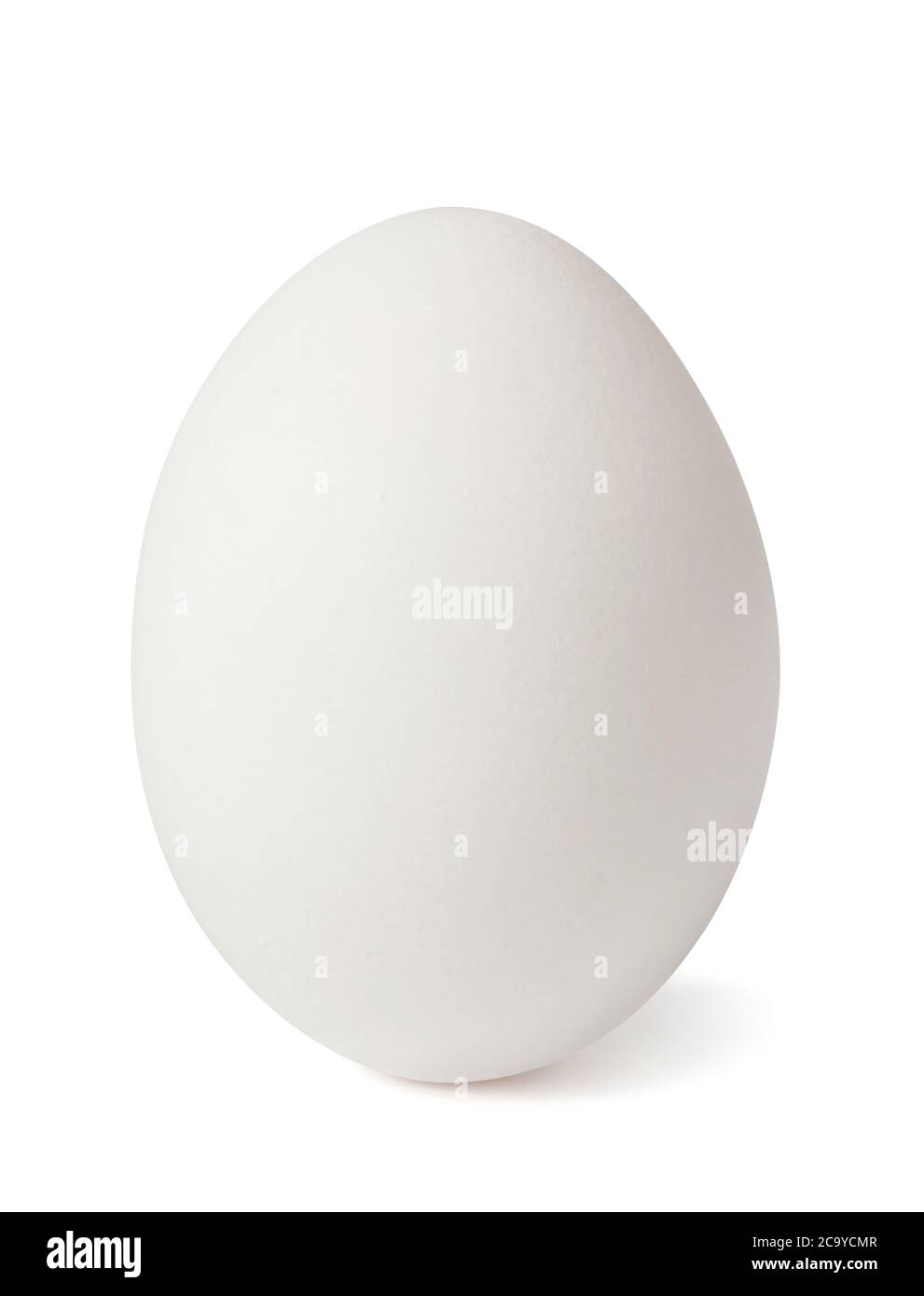 White egg isolated on white Stock Photo - Alamy