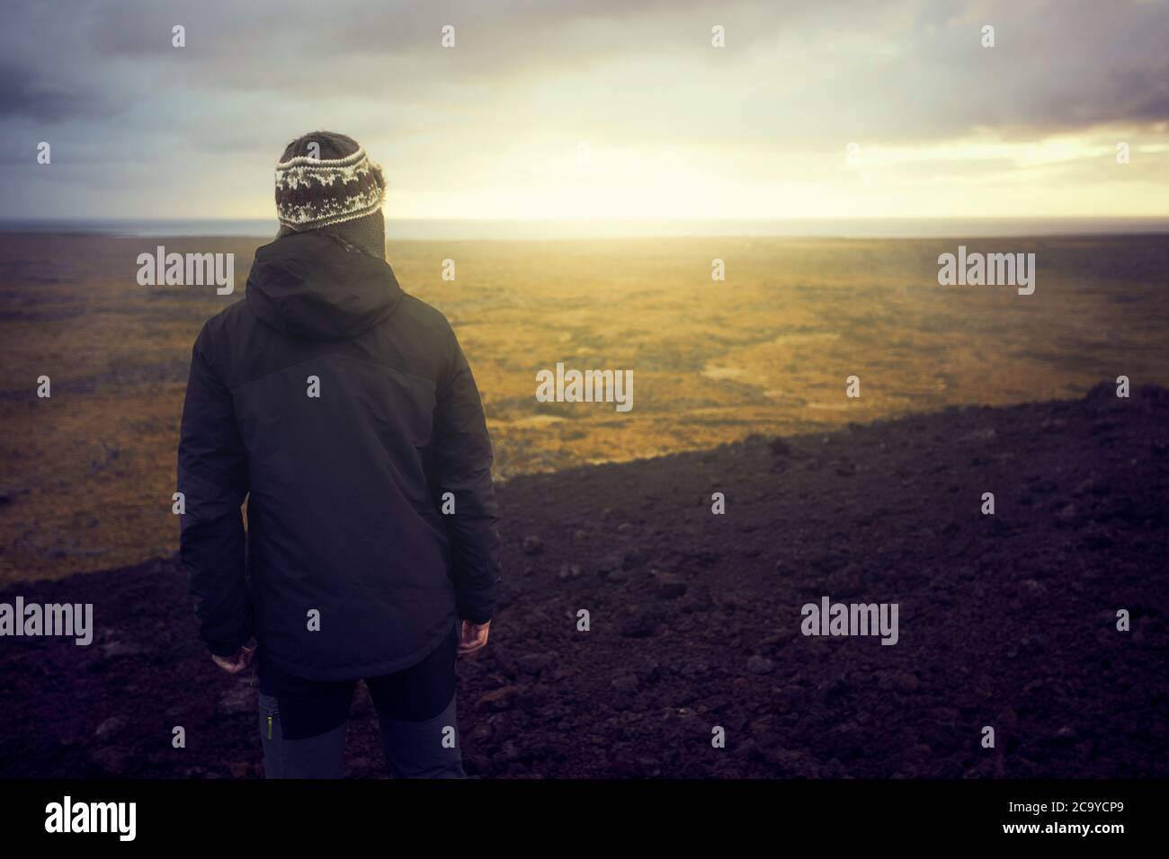 Shallow focus shot hiker hi-res stock photography and images - Alamy