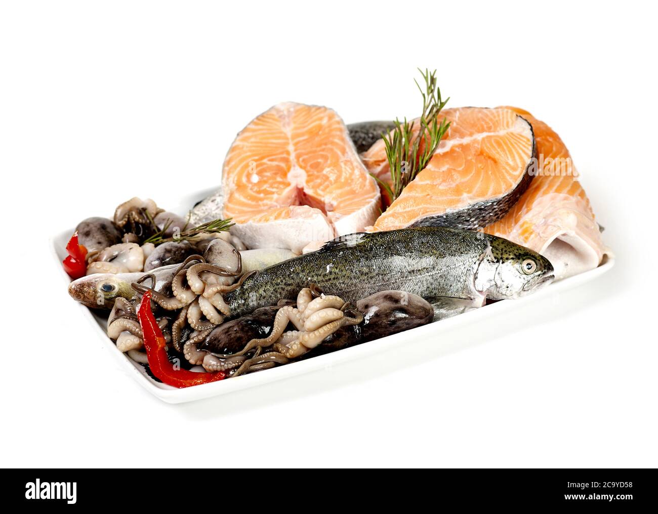 Fish pan isolated on white Stock Photo - Alamy