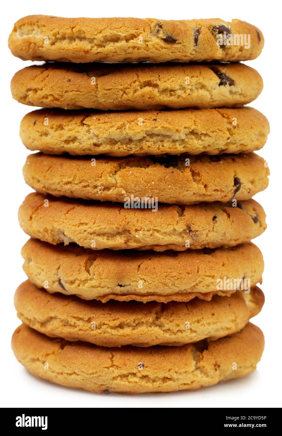 Home made cookies isolated Stock Photo - Alamy