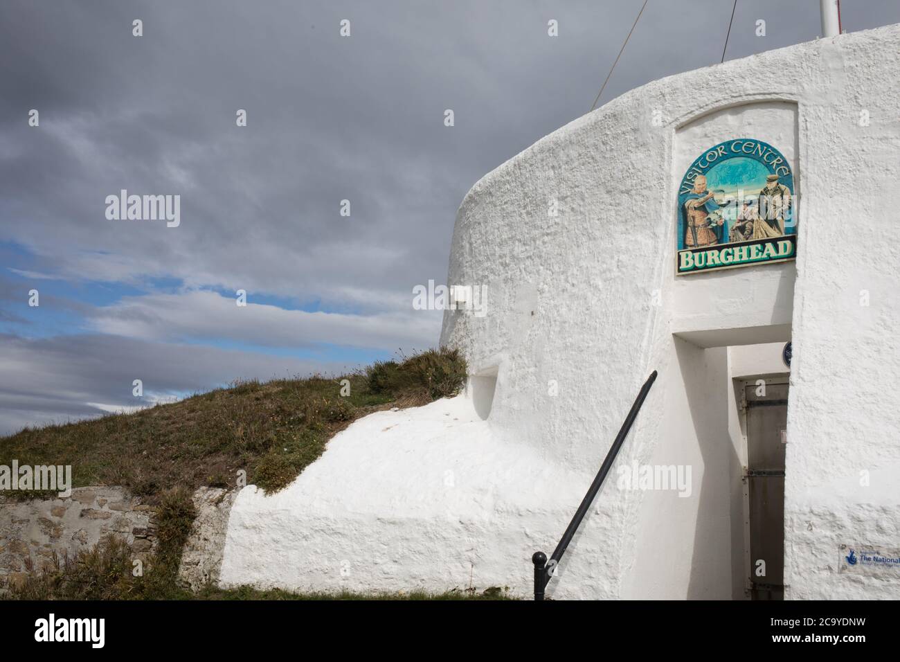 Burghead Visitor Centre, in Burghead, Scotland, on 29 July 2020 Stock ...