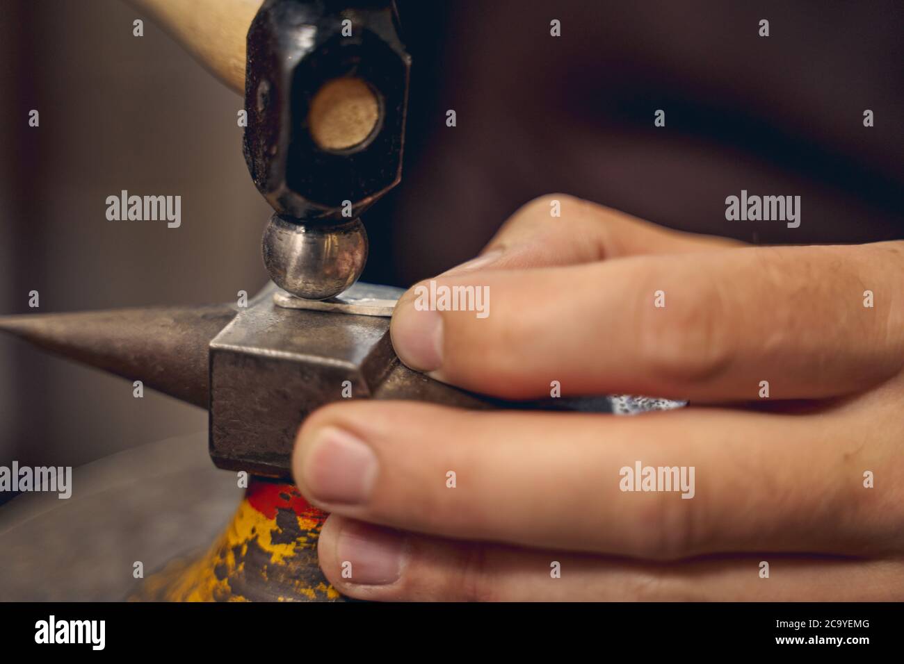 Metalsmith jewelry hi-res stock photography and images - Alamy