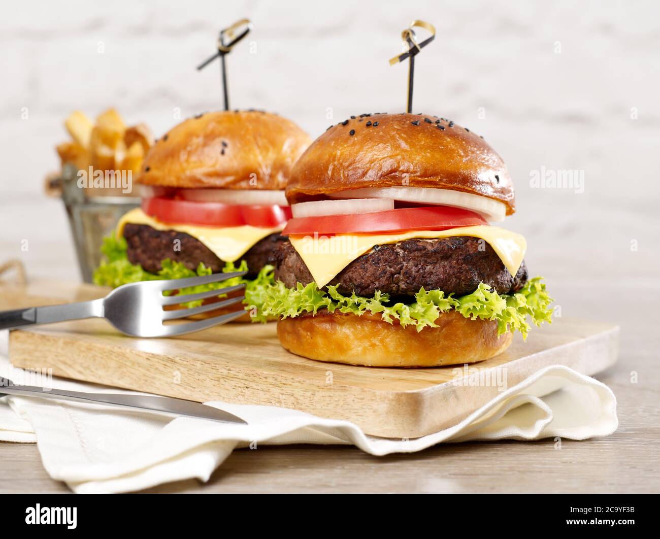 Burgers material hi-res stock photography and images - Alamy