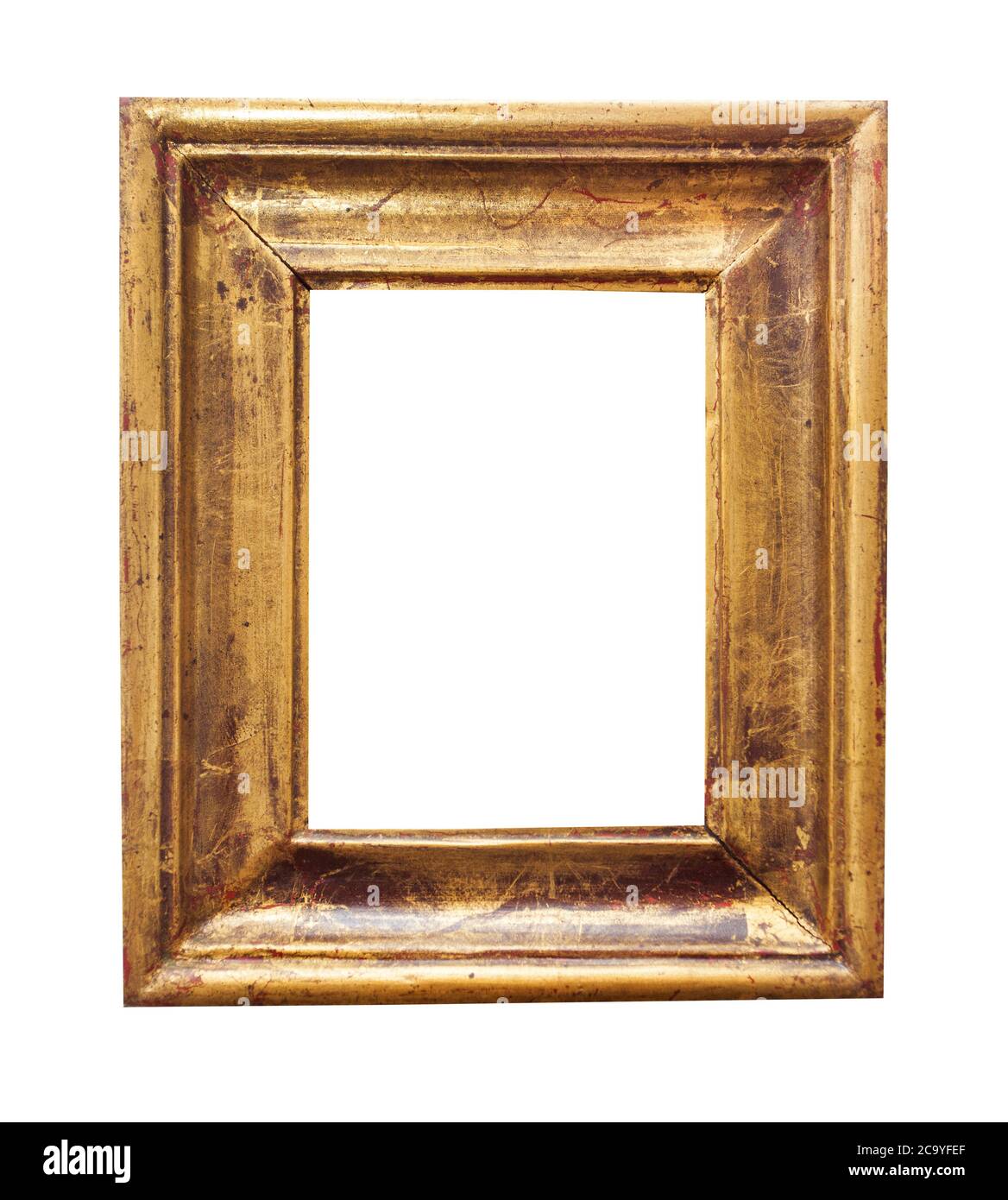 Vintage picture frame isolated Stock Photo - Alamy
