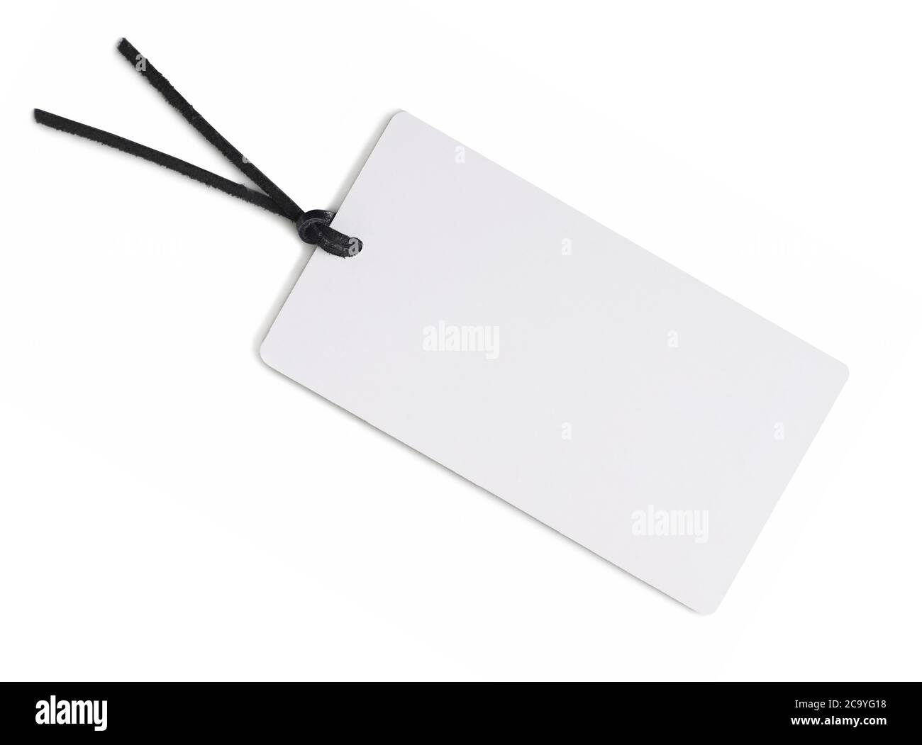 Price tag isolated on white Stock Photo - Alamy