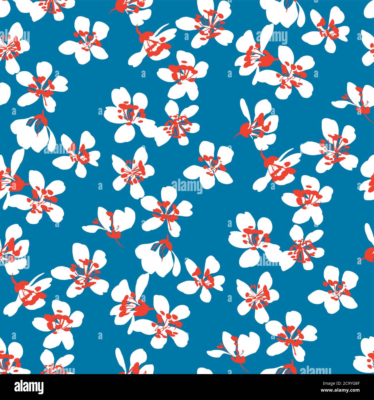 Naive shabby style tree blouson floral rapport. Simple single flower ...