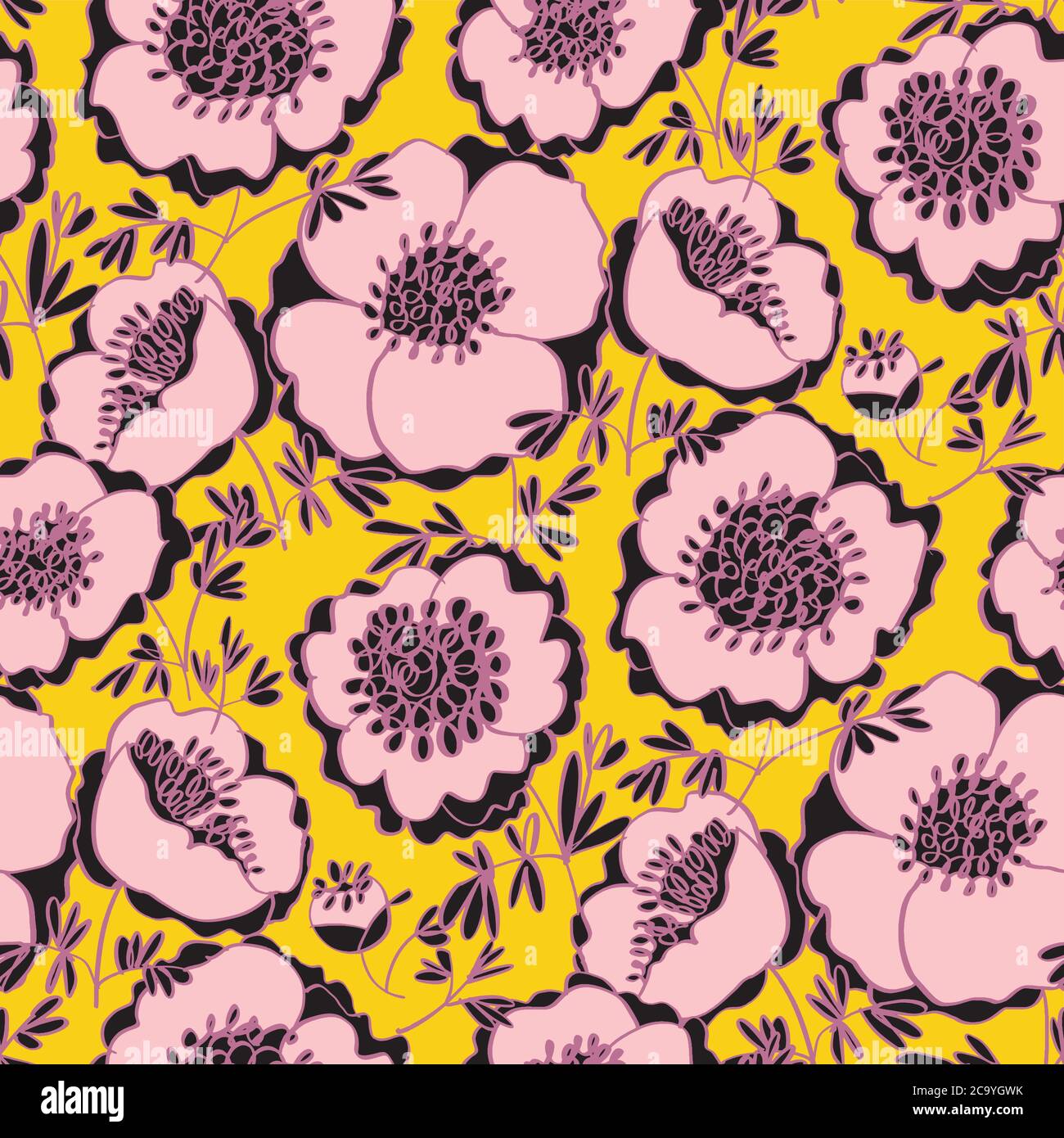 Floral fine art image Stock Vector Images - Alamy