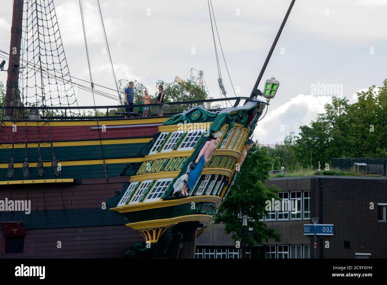 Backside voc ship scheepvaartmuseum hi-res stock photography and images ...
