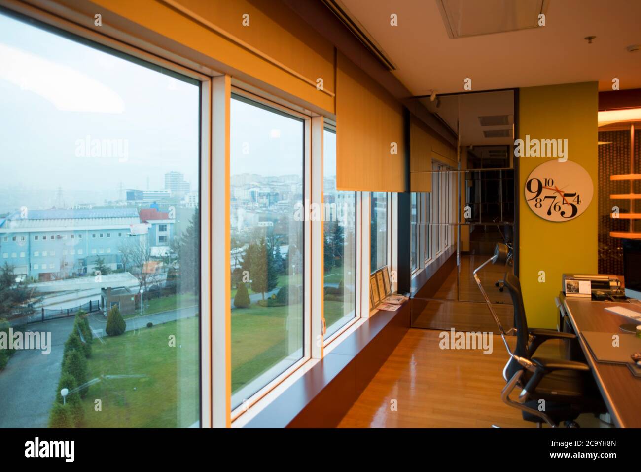 Blurred Office Background Stock Photo - Alamy