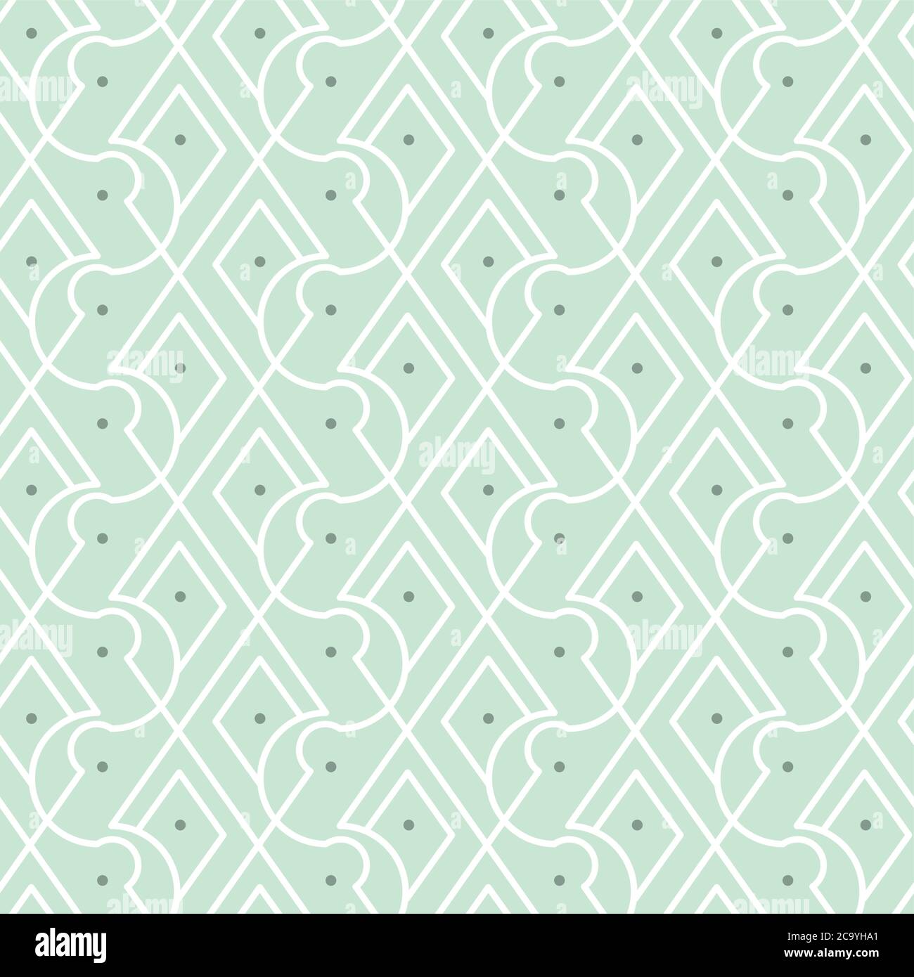 Abstract pastel color curve and rhombus geometric seamless pattern for ...