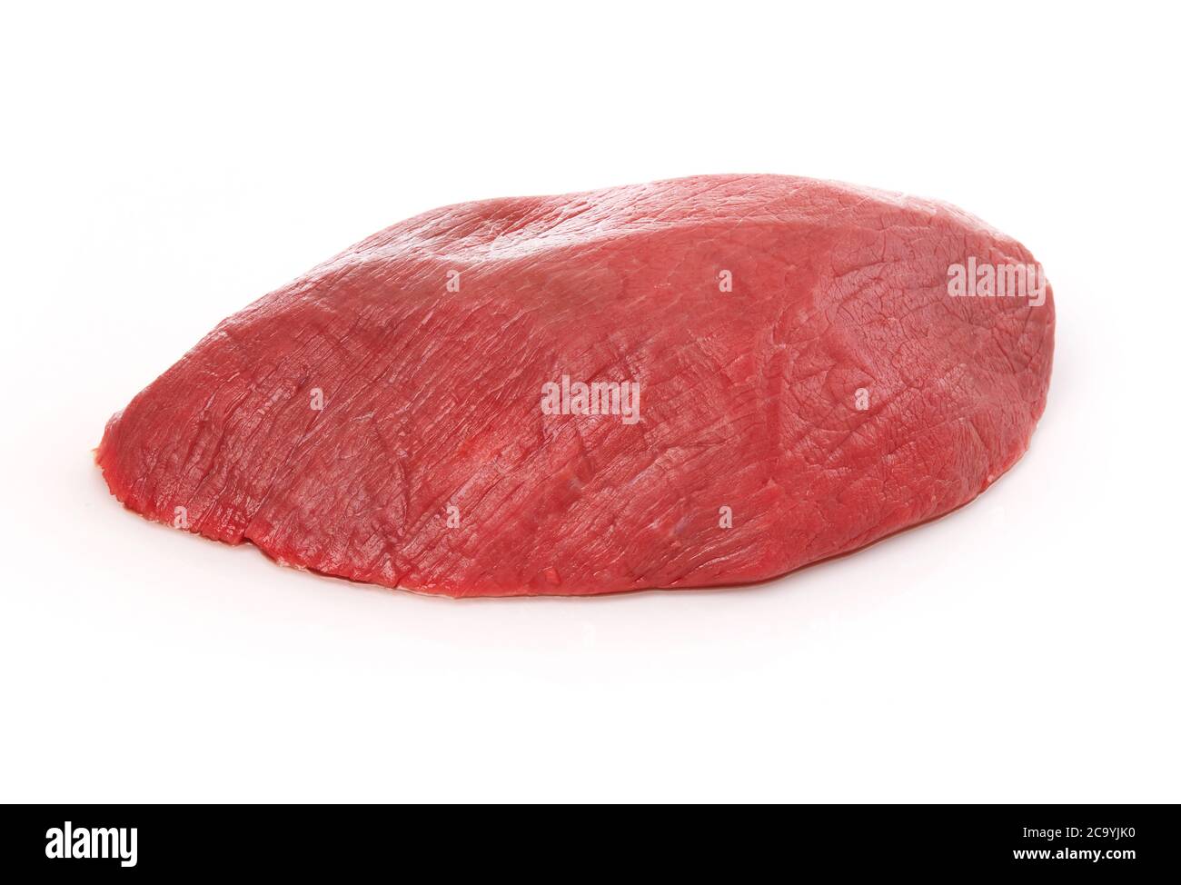 Raw beef steak isolated Stock Photo - Alamy