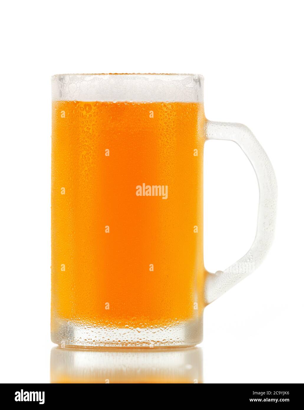 Beer pint isolated Stock Photo - Alamy
