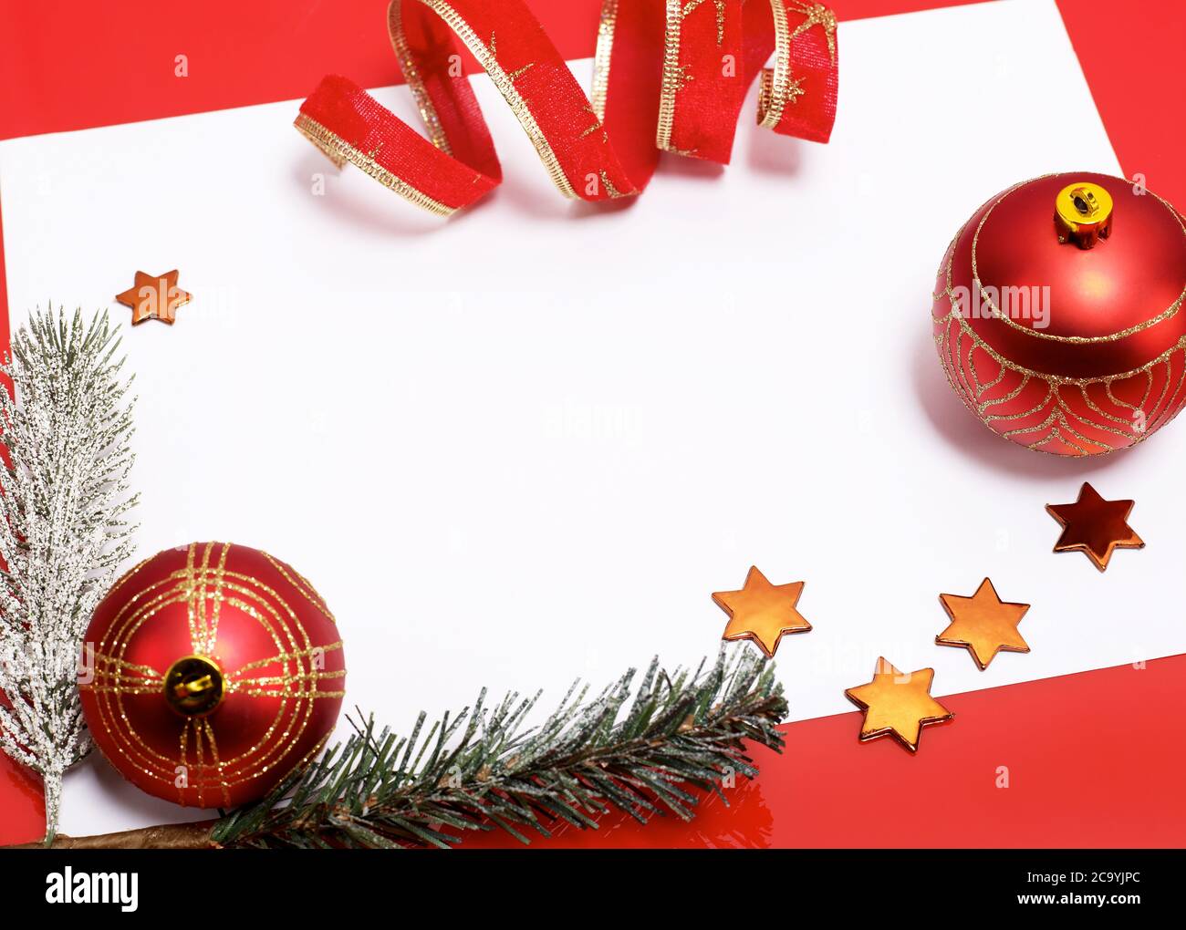 Christmas post card Stock Photo - Alamy