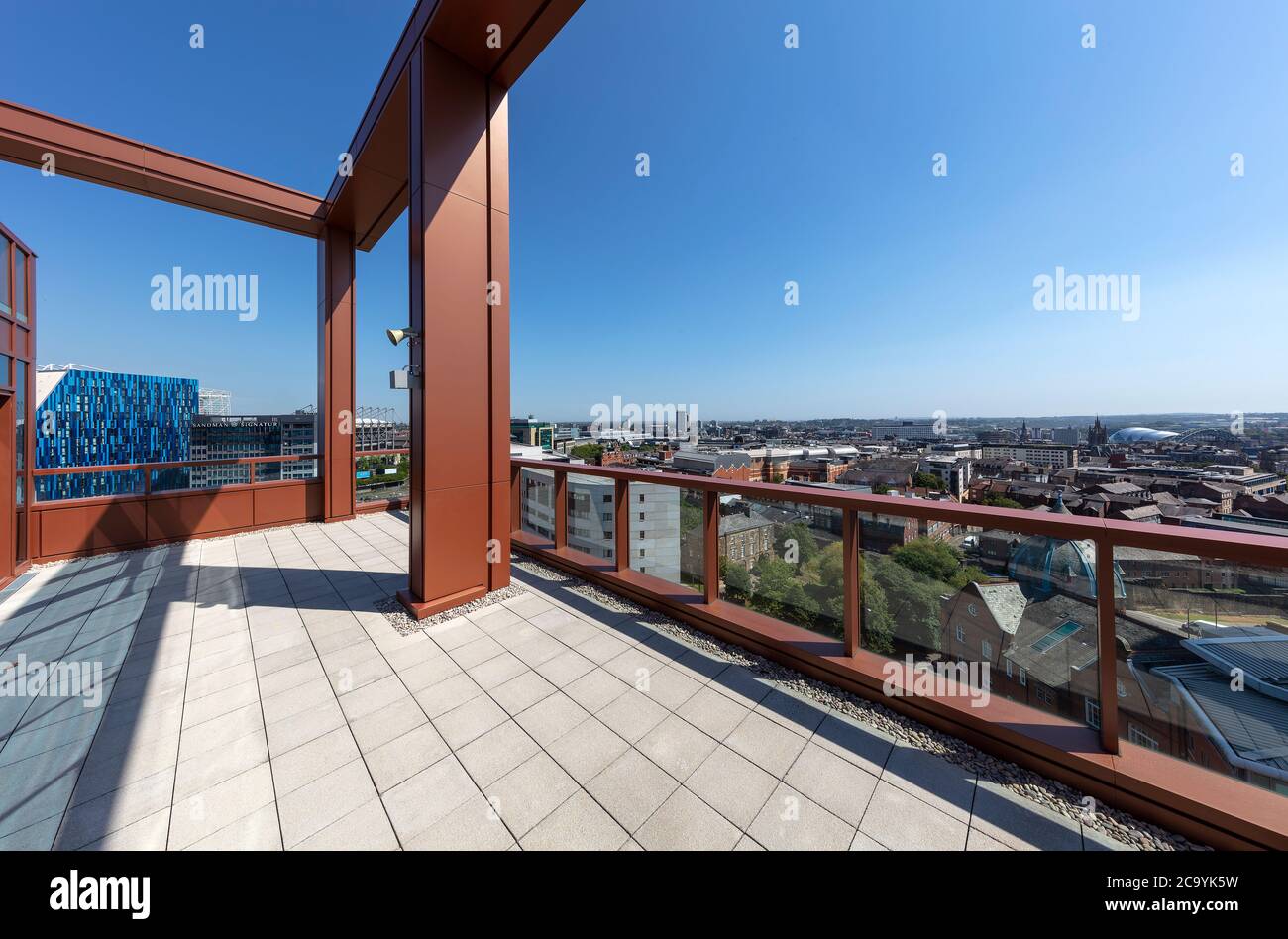 External daytime views of The Lumen building on Newcastle Helix ...