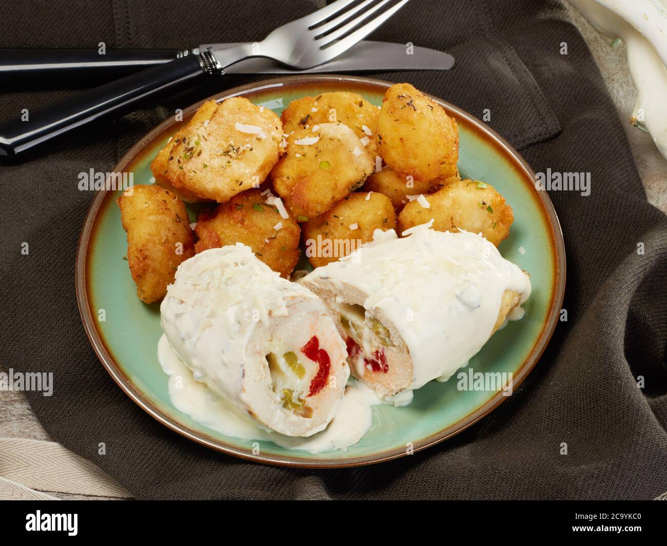 Home baked garlic rolls hi-res stock photography and images - Alamy