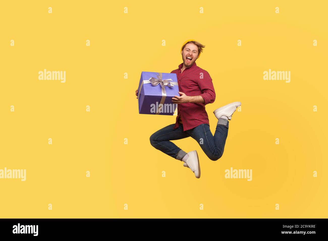 Male portrait surprise emotion enthusiastic hi-res stock photography ...