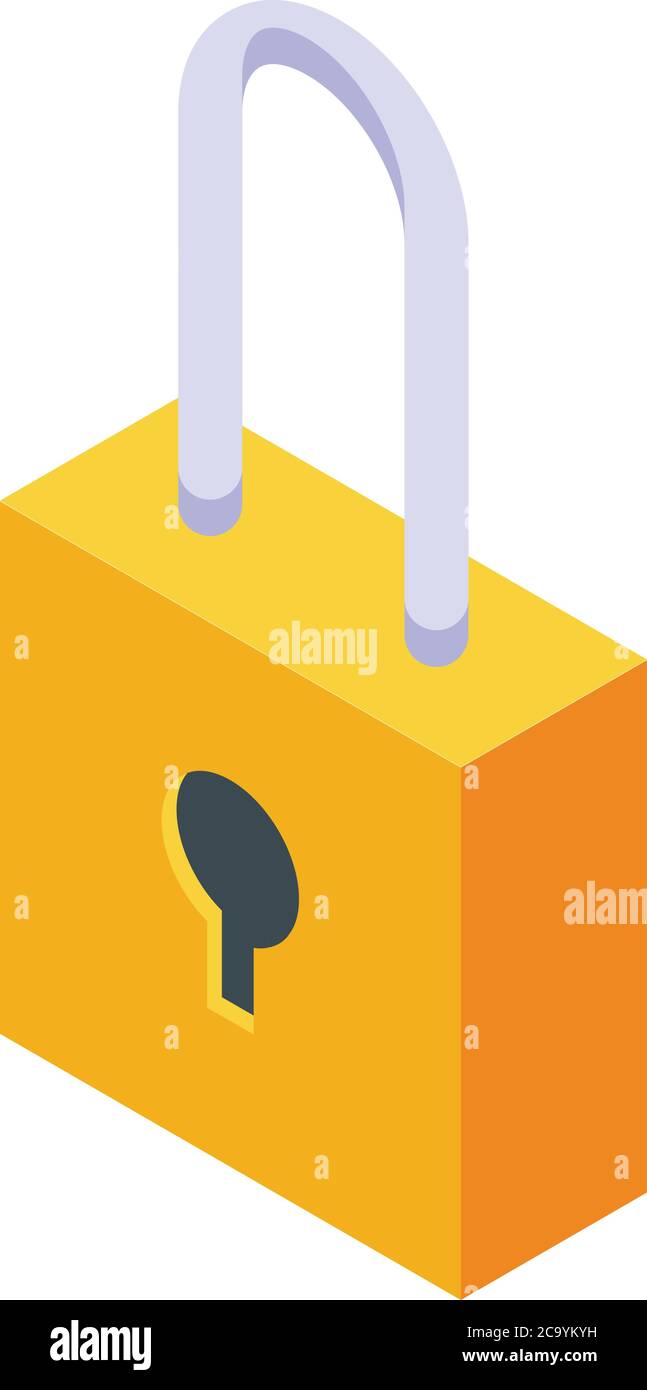 Padlock eye privacy data Stock Vector Images - Alamy