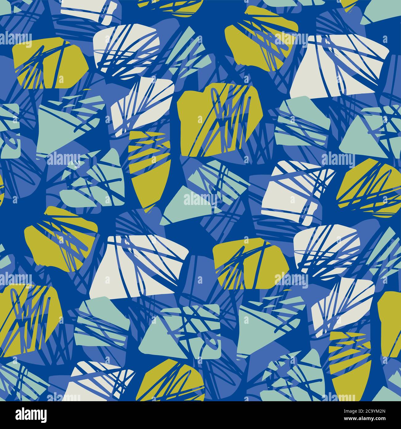 Abstract stone like geometric forms tilable rapport. Natural vibes ...