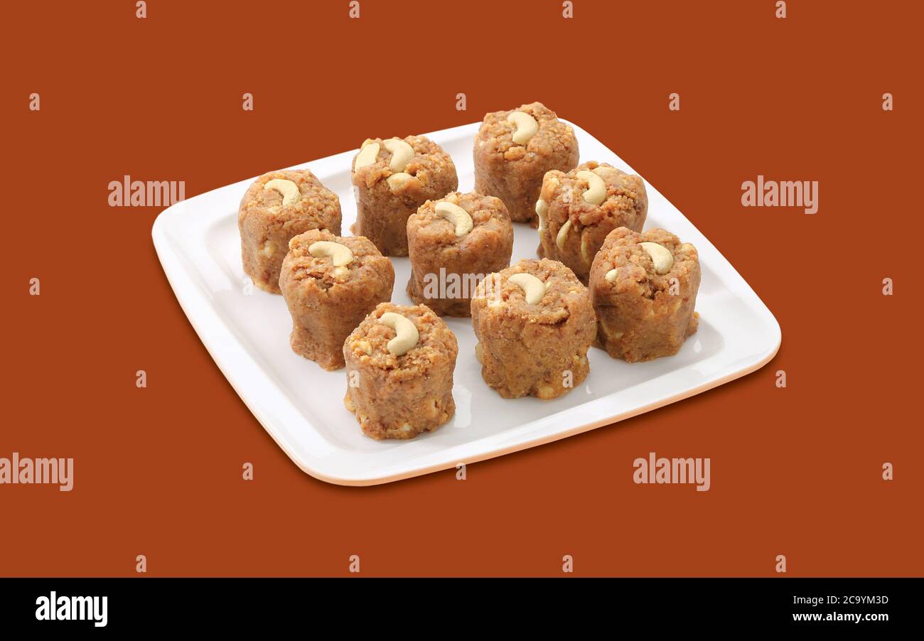 Adadiya (sweetened black gram flour fudges made with cardamom, ginger ...