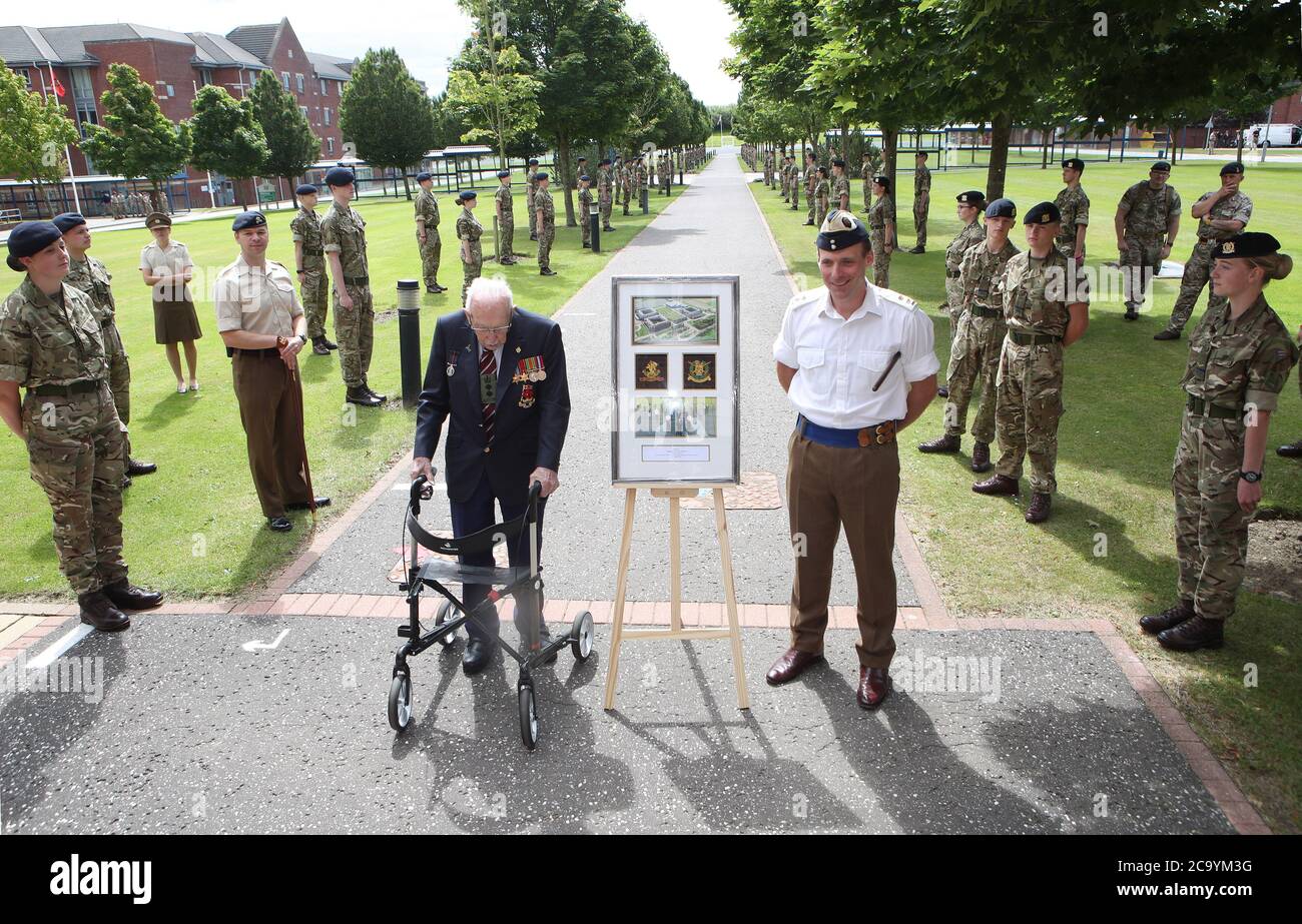 Lt Col Simon Farebrother MC, Commanding Officer of the Army Foundation ...