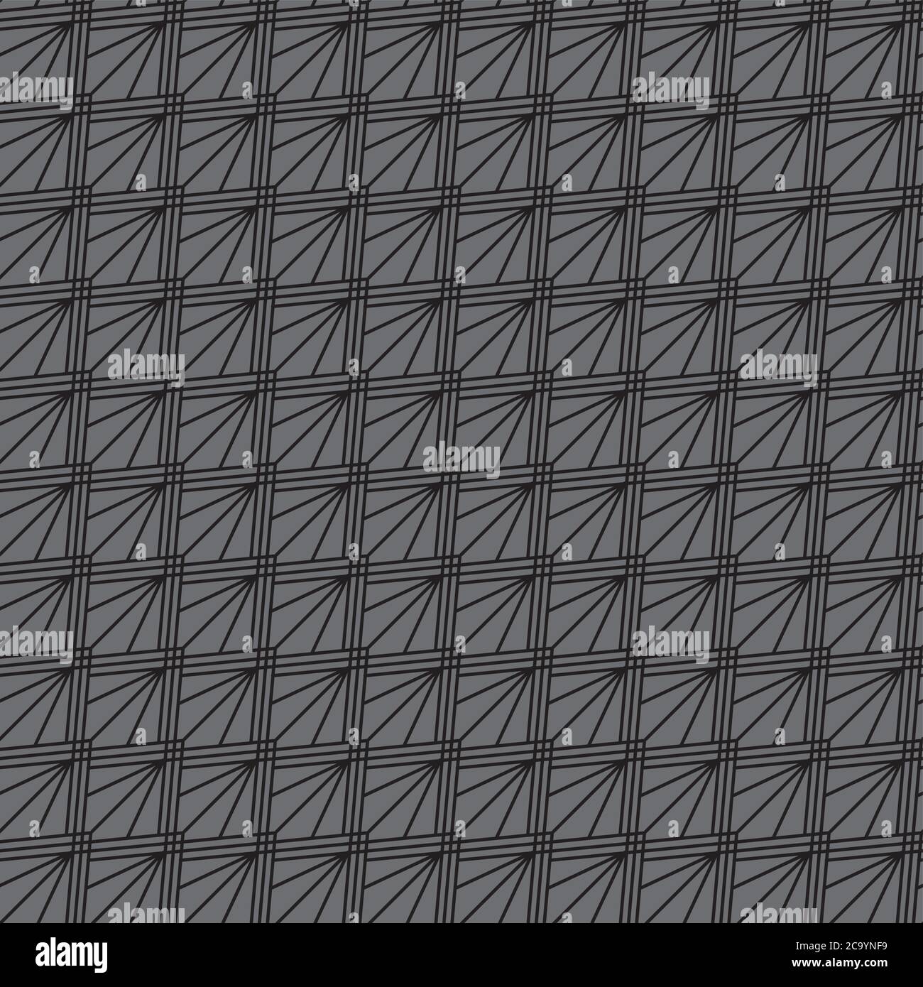 Black and gray square mash lines seamless pattern for background ...