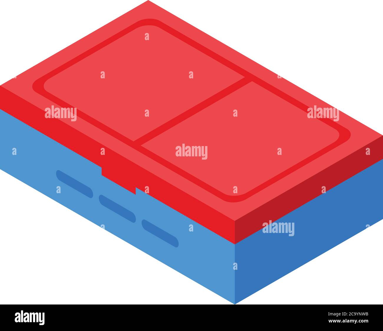 Inclusive education plastic box icon, isometric style Stock Vector ...