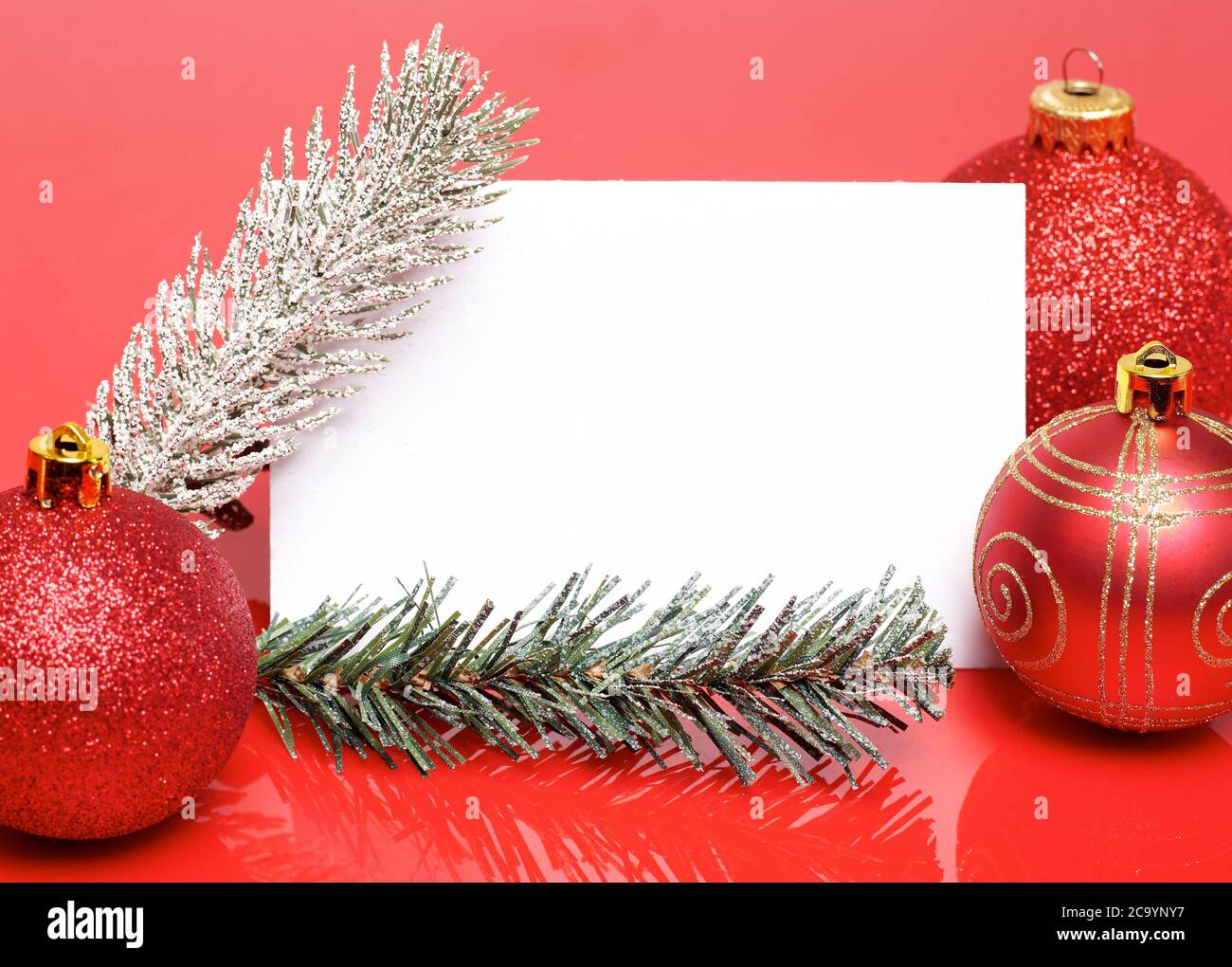 Christmas post card Stock Photo - Alamy