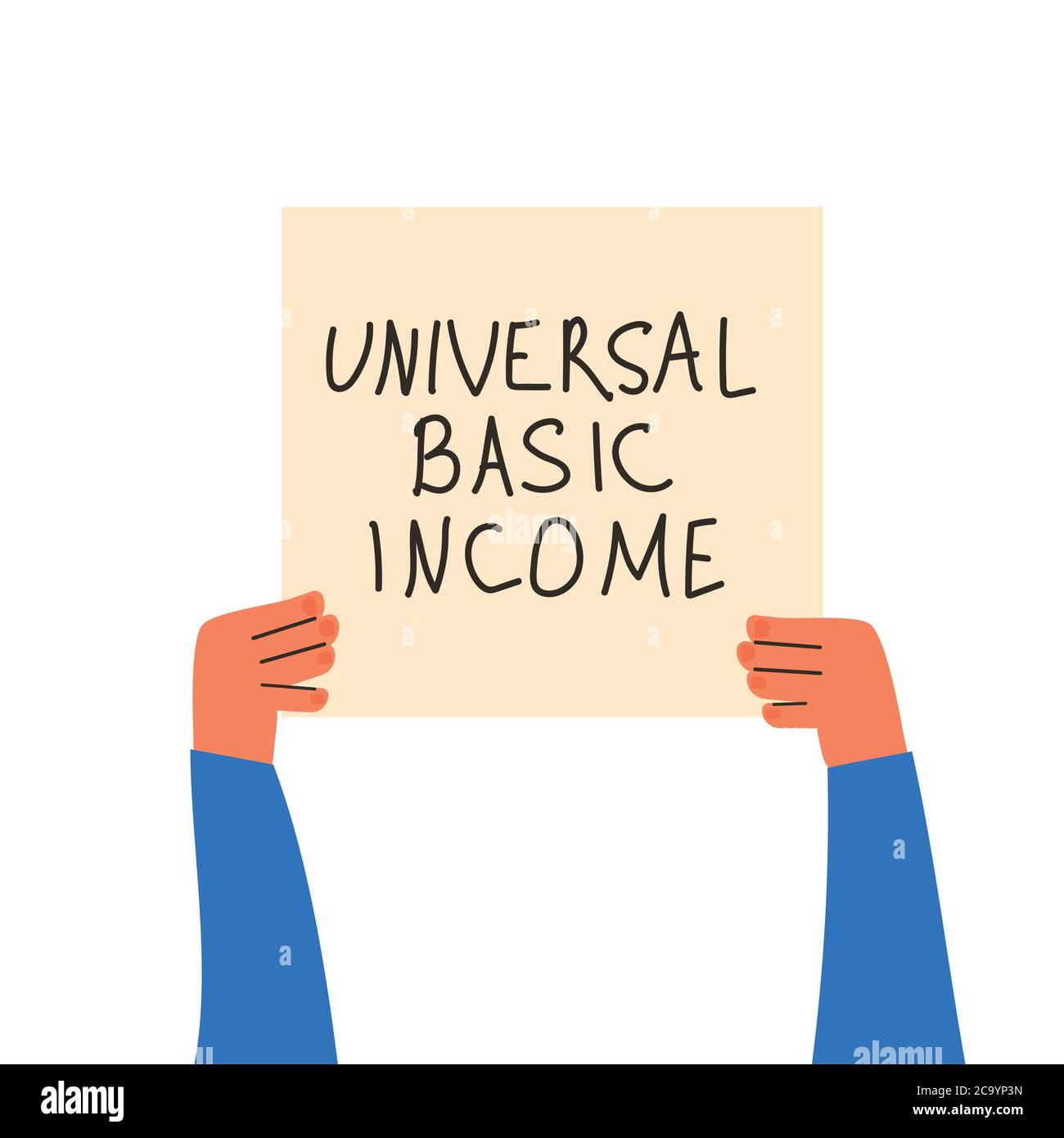 Universal basic income. Unconditional guarantee. Living stipend ...