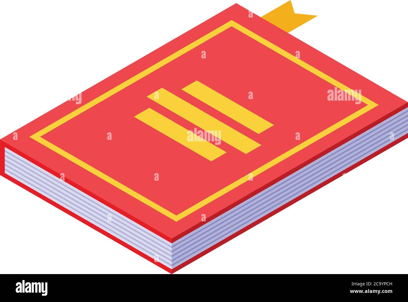 Inclusive education red book icon, isometric style Stock Vector Image ...