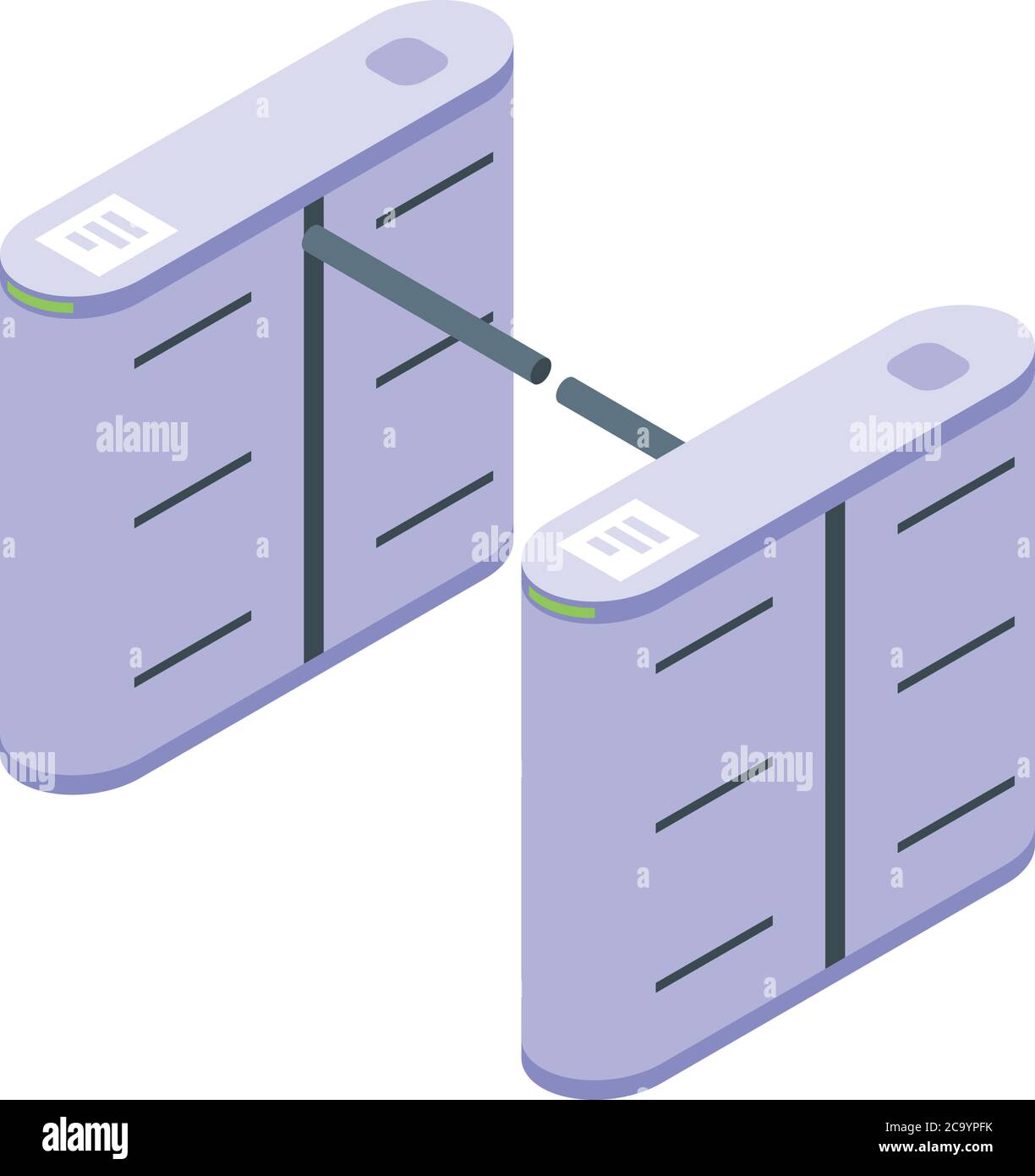 Turnstile gate icon, isometric style Stock Vector Image & Art - Alamy