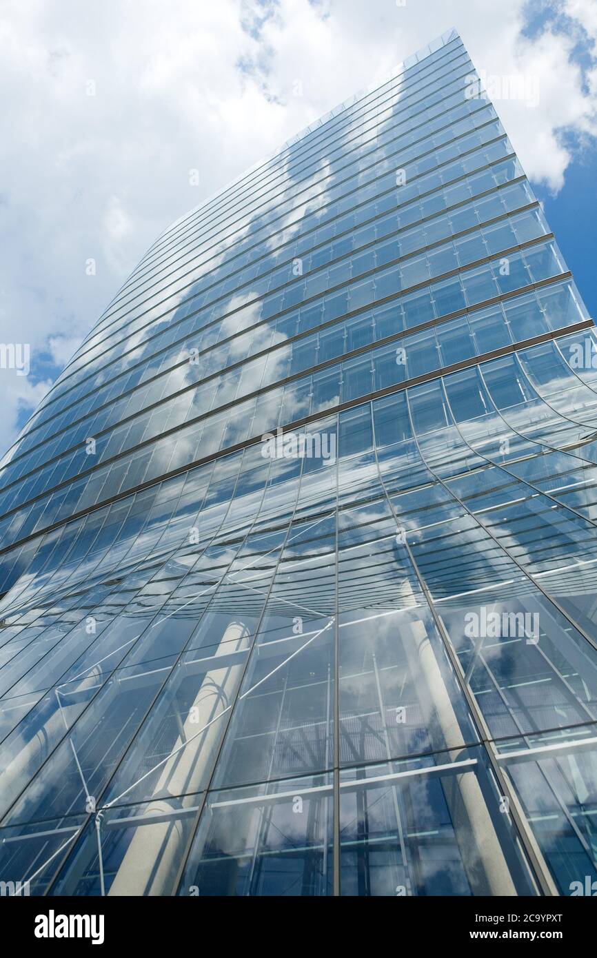 Glass building facade Stock Photo - Alamy
