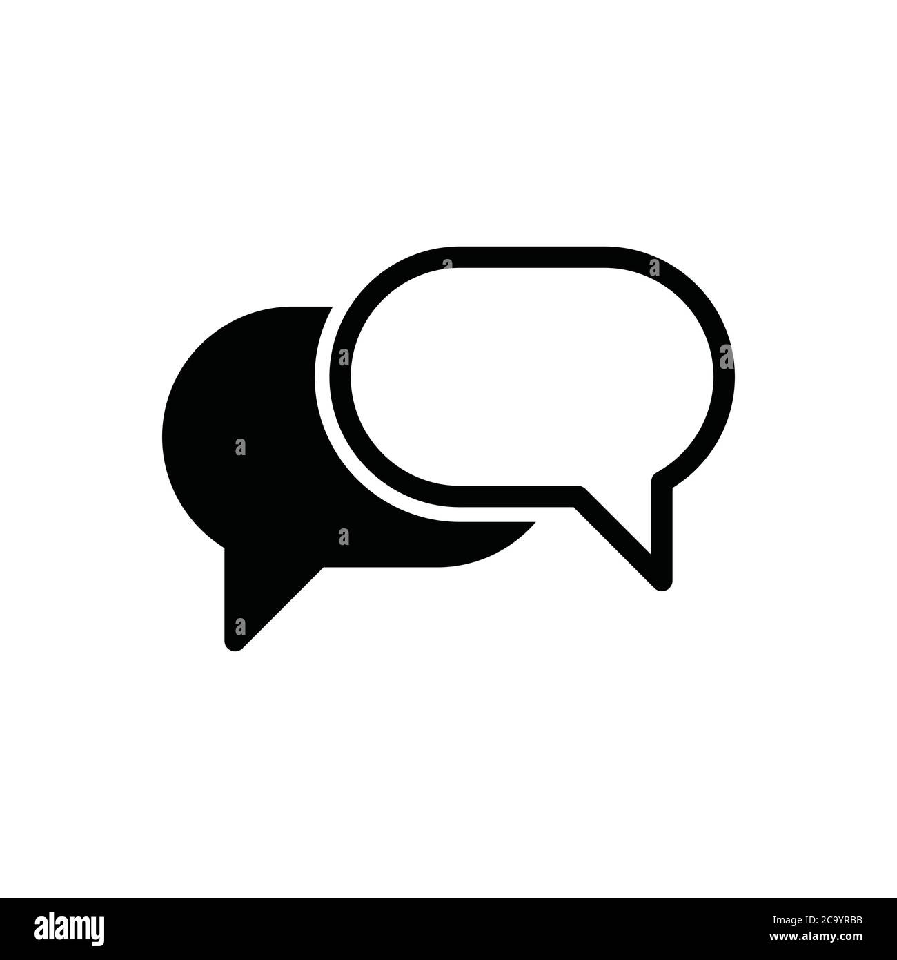 Casual chat Cut Out Stock Images & Pictures - Alamy