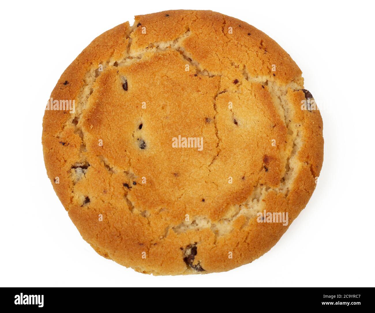 Home made cookie isolated Stock Photo - Alamy