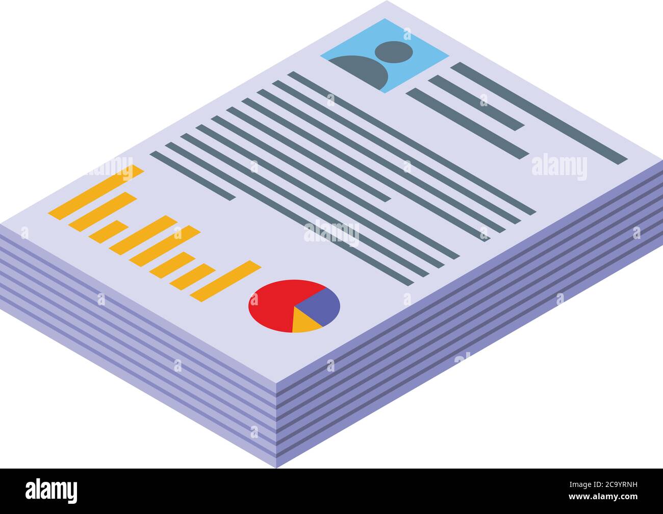 Audit research business documents Cut Out Stock Images & Pictures - Alamy