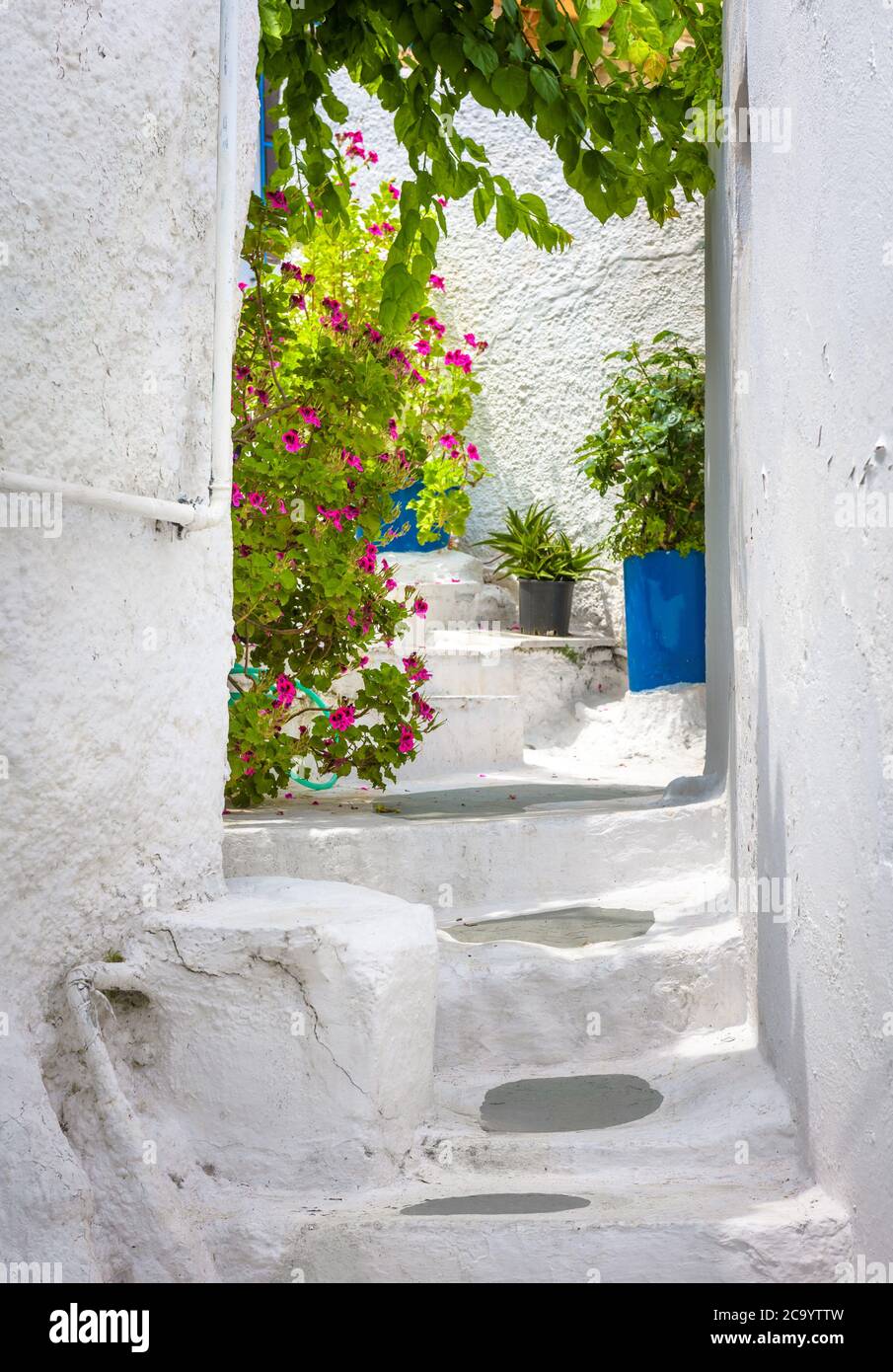 Plaka stairs hi-res stock photography and images - Alamy