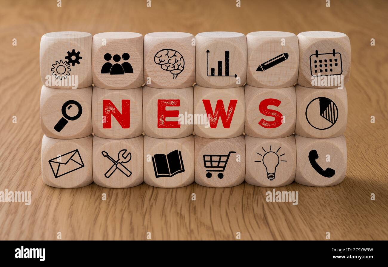 Conceptual latest news word symbol hi-res stock photography and images ...