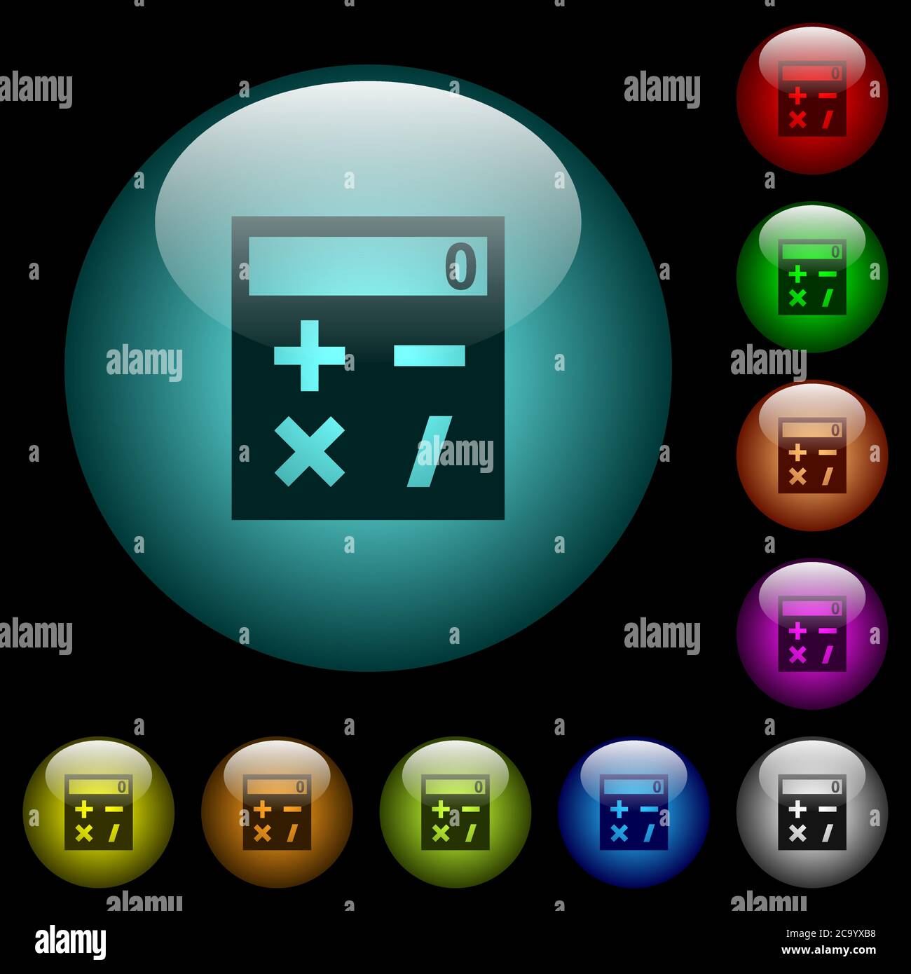 Scientific calculator symbols Stock Vector Images - Alamy