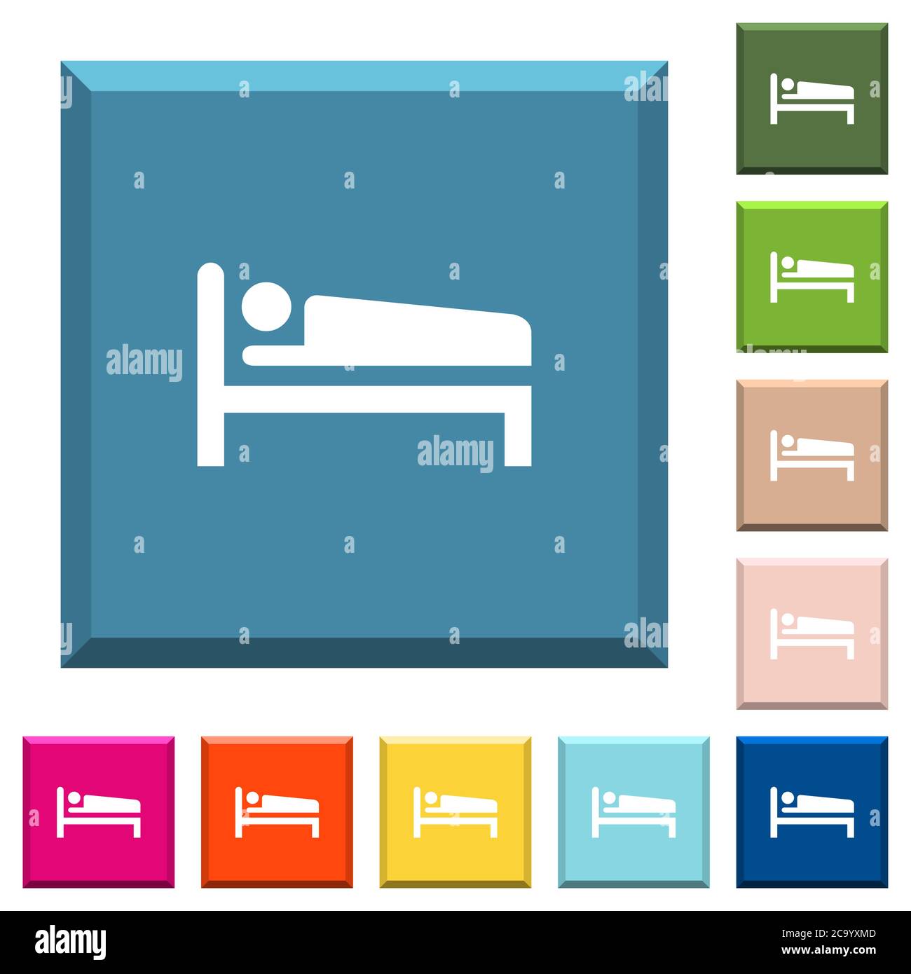 Sleeping on tiles Stock Vector Images - Alamy