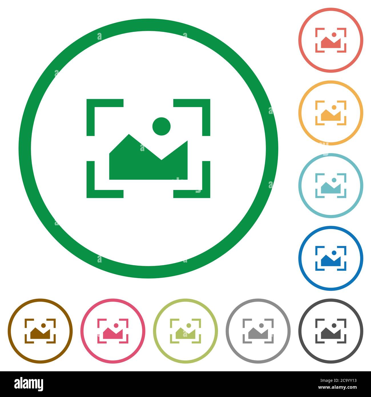 Photographing the landscape Cut Out Stock Images & Pictures - Alamy