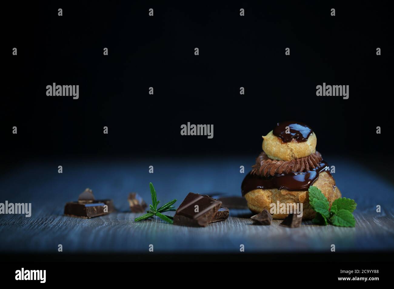 religious, French chocolate pastry on a table Stock Photo - Alamy