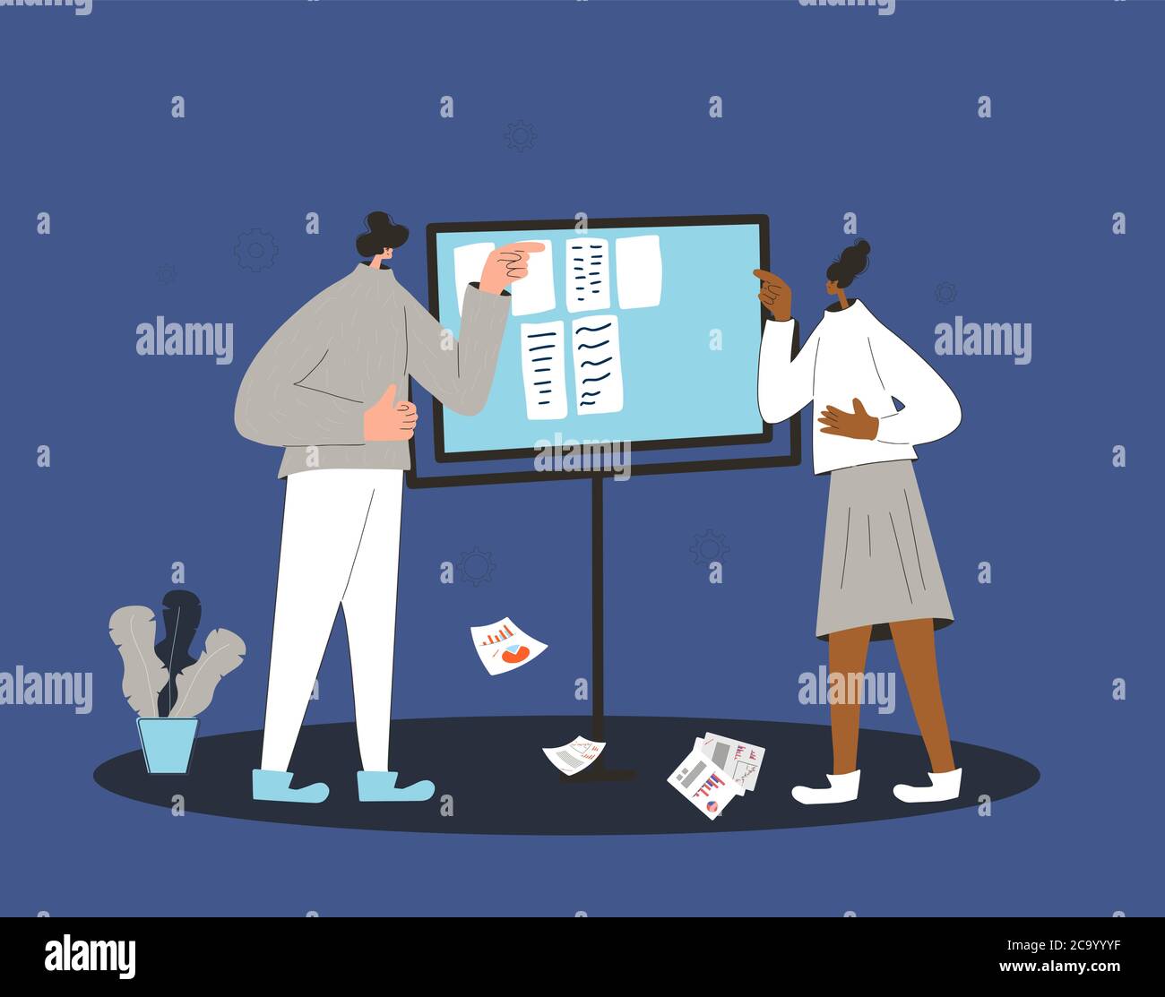 Reports vector vectors hi-res stock photography and images - Alamy