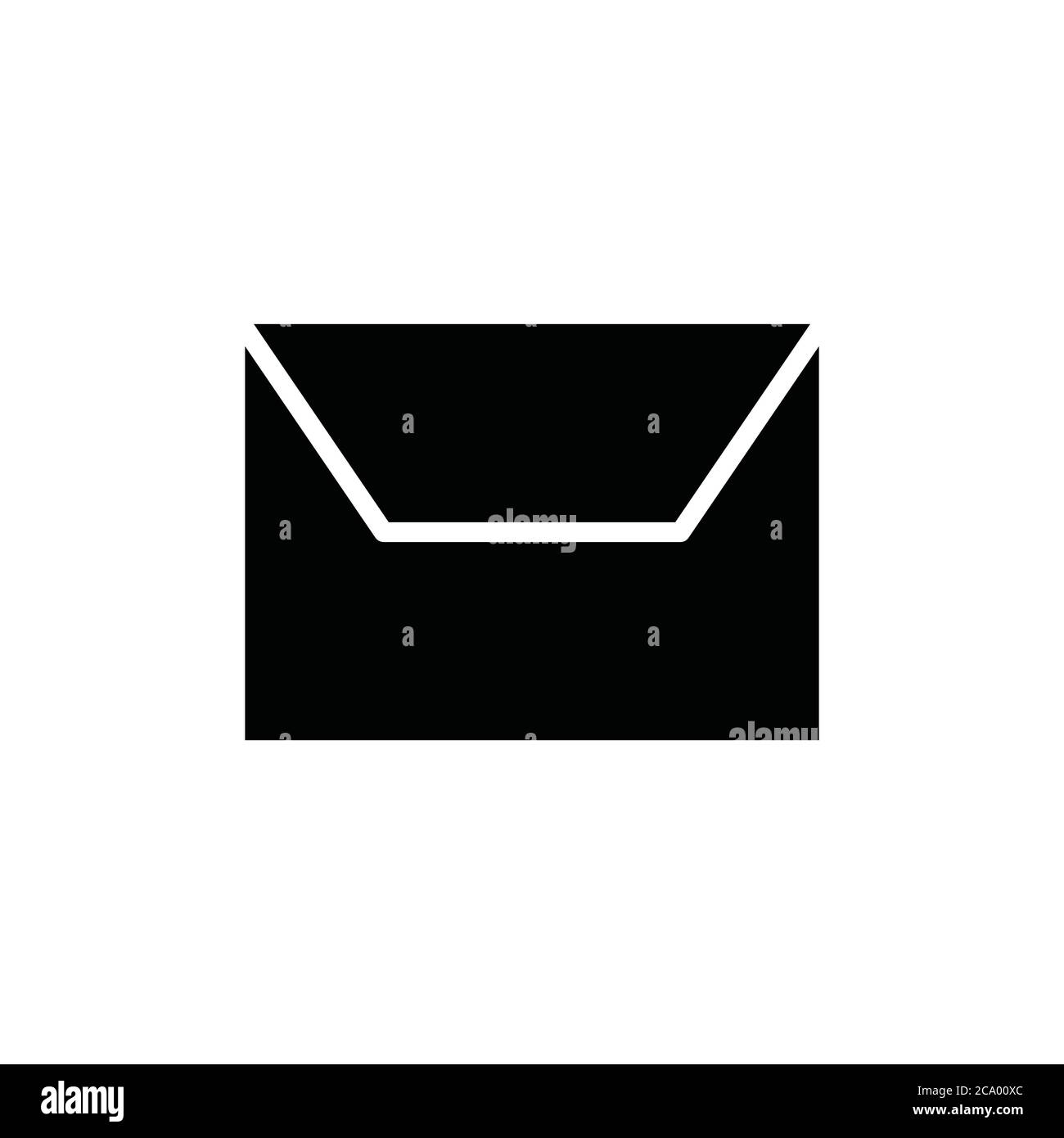 mail icon vector sign Stock Vector Image & Art - Alamy