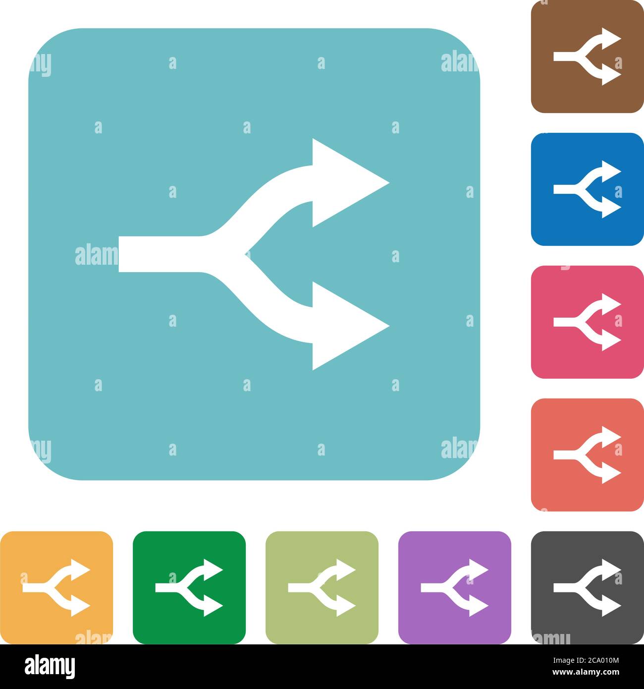 Two squares divided Stock Vector Images - Alamy