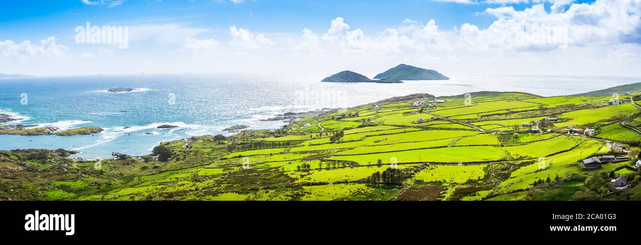 Panorama in Ireland Sea, Ocean, Coast, Atlantic, Cliffs, Rock ...