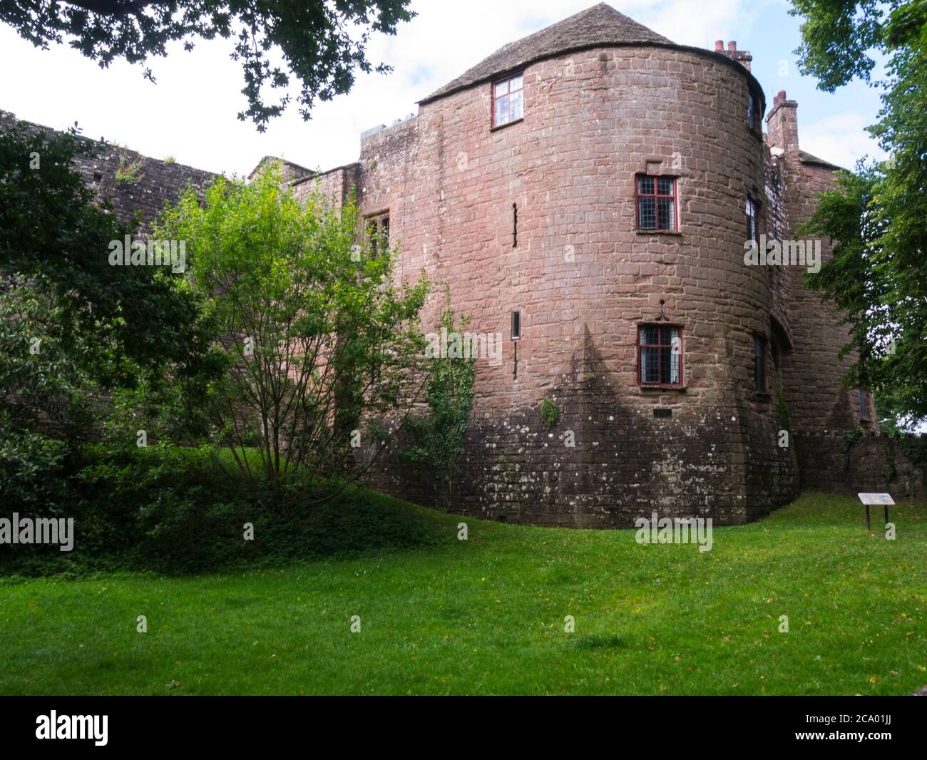 St Briavels Castle moated Norman castle Gloucestershire with huge ...