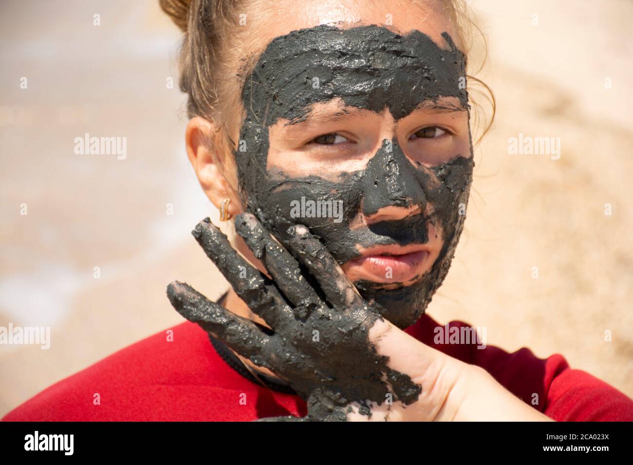 Girls In Mud Clay