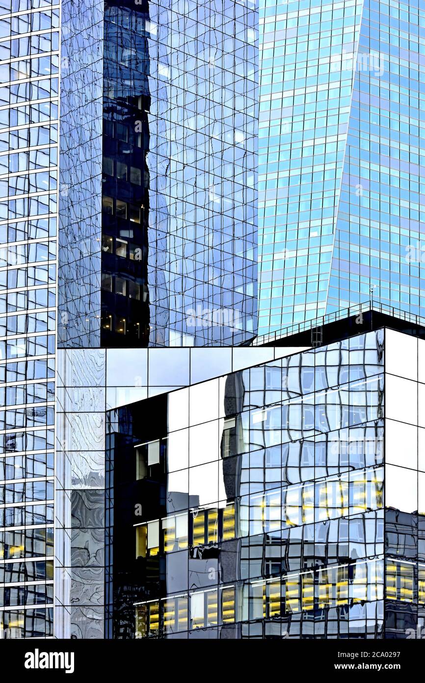 Europe France Paris - La Defence architecture Stock Photo - Alamy