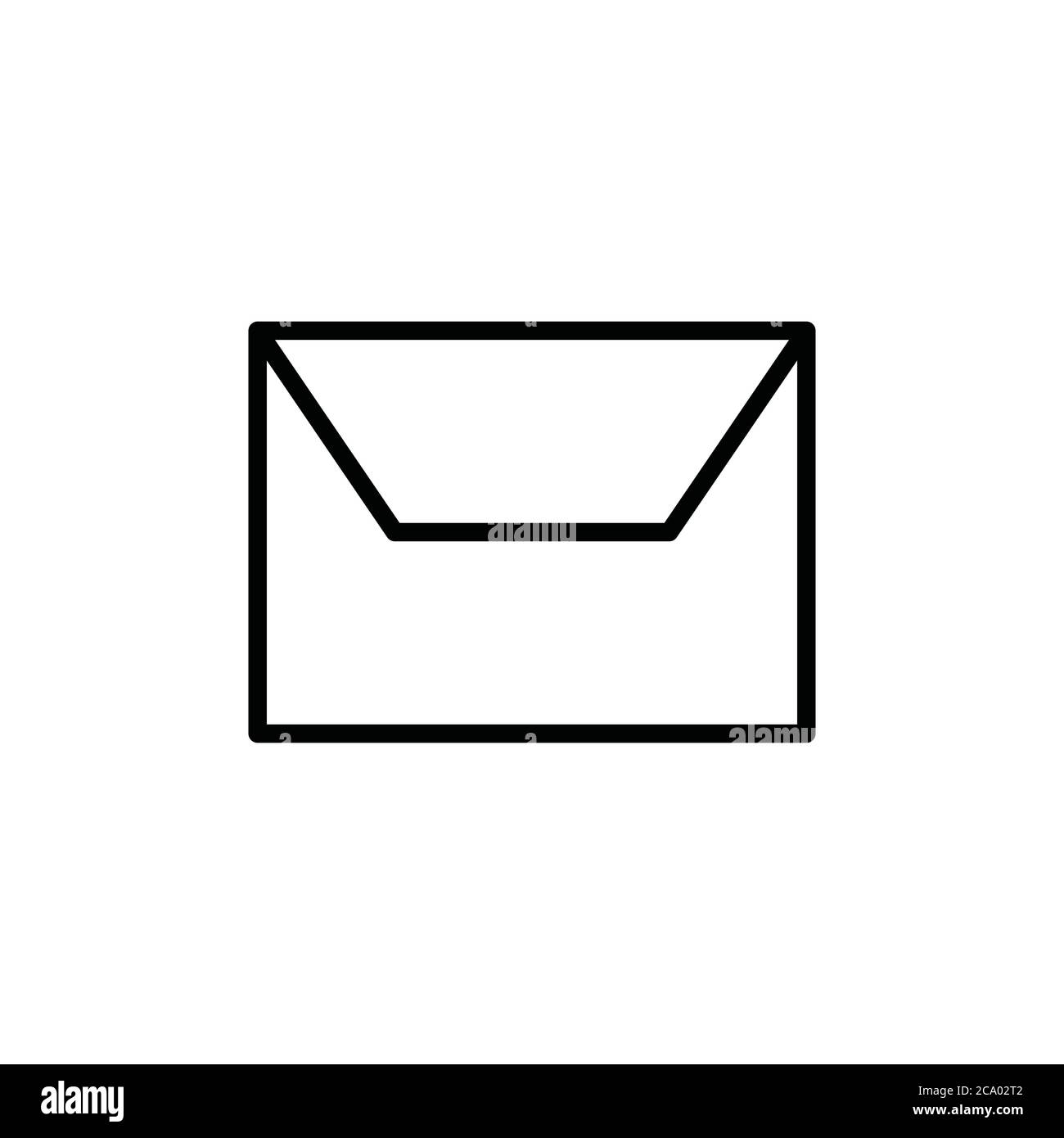 mail icon vector sign Stock Vector Image & Art - Alamy