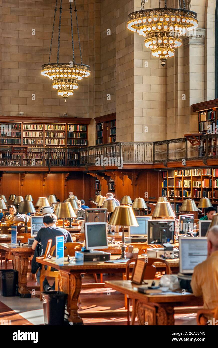New York Public Library Main Branch Stock Photo - Alamy
